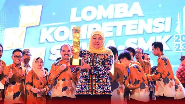 Jatim Juara Umum LKS SMK Nasional XXXI 2023!